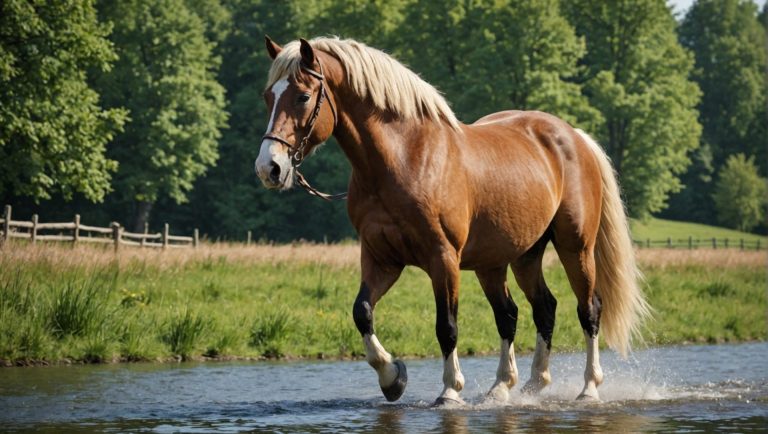 Le Percheron : Force Majestueuse et Douceur Inégalée